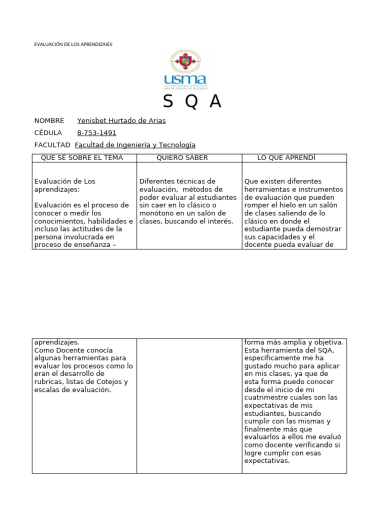 Evaluación de Los Aprendizajes | PDF