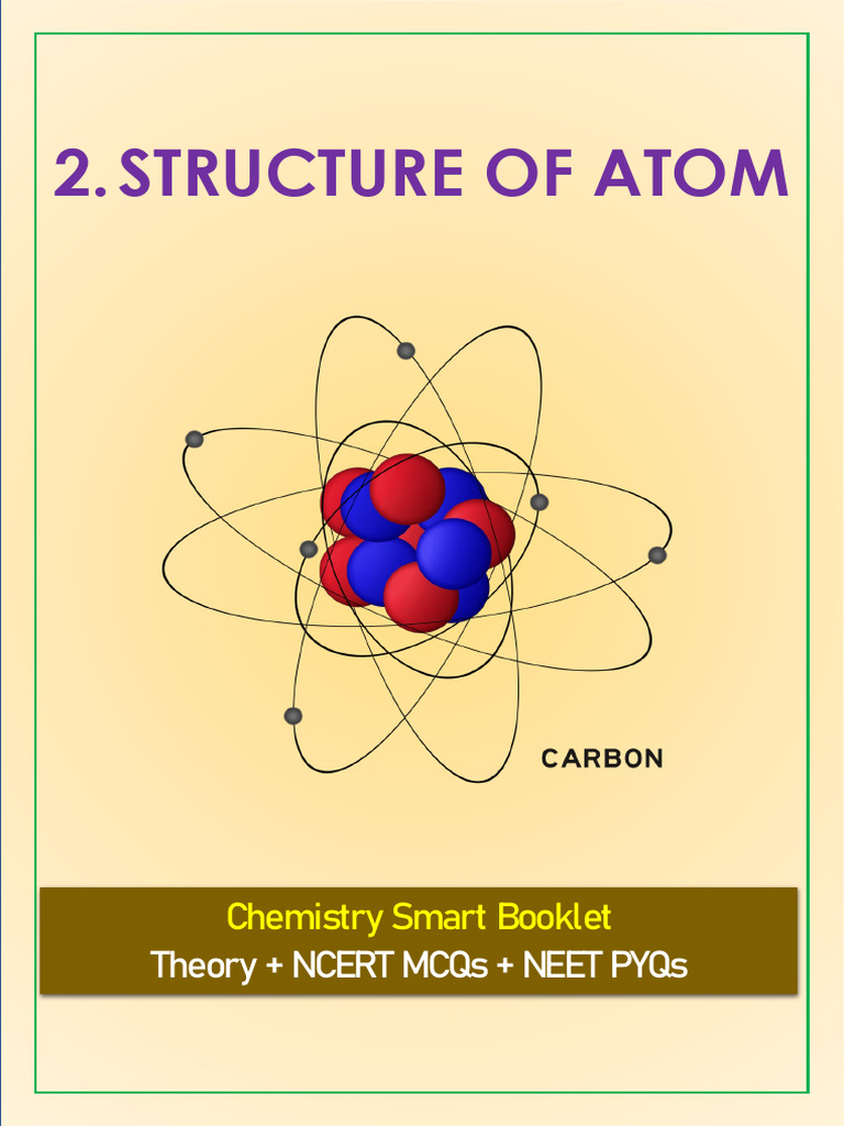 2.Structure of Atom | PDF | Photoelectric Effect | Electromagnetic ...