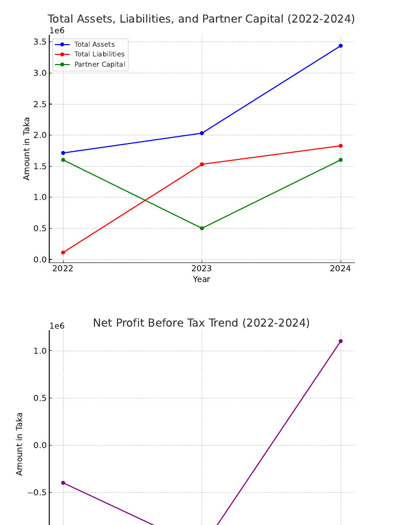 Financial Trends 2022-2024 Analysis | PDF