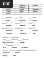 Vocabulario de Open Up 4 Unidad 3 | PDF