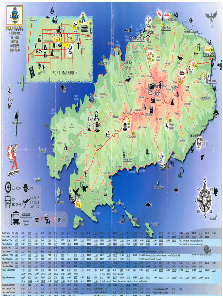 Rodrigues Map | PDF