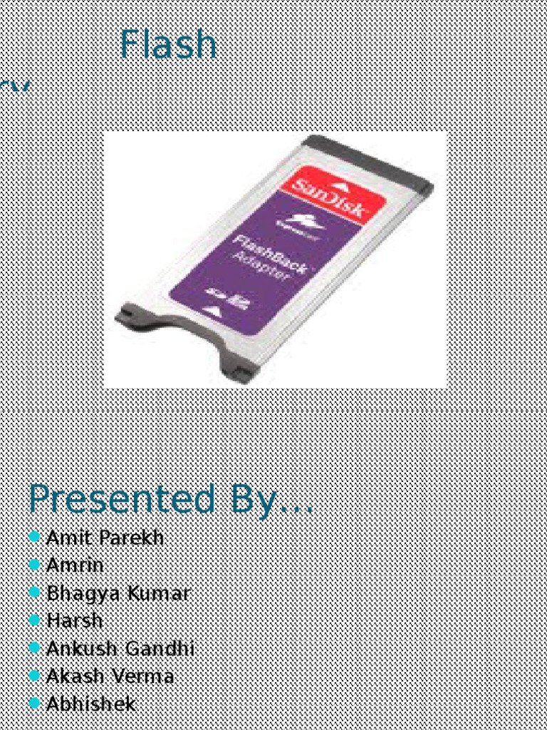 Flash Memory | PDF | Flash Memory | Computer Data Storage