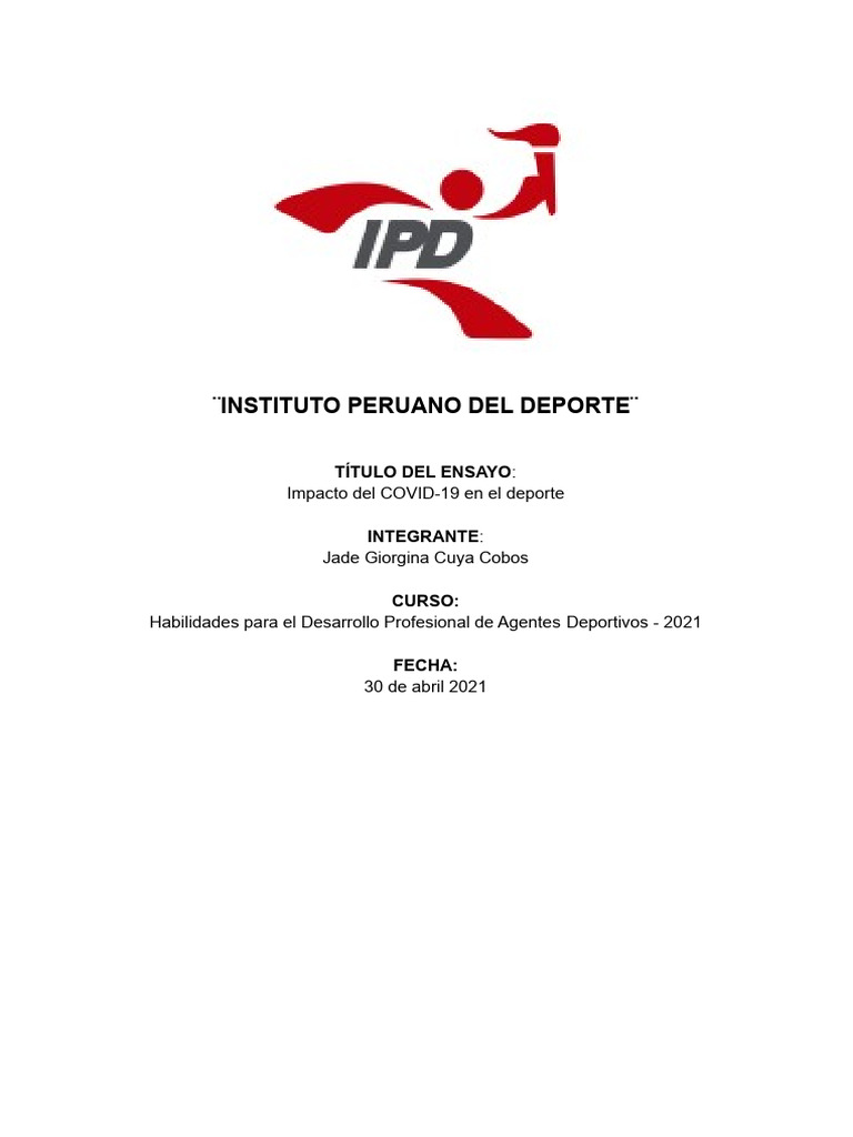 JADE CUYA | PDF | Deportes