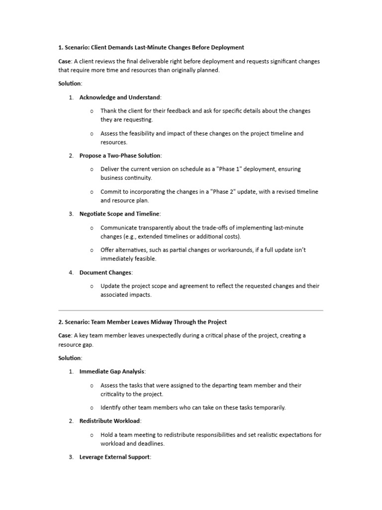 AI & IT Related Scenarios Based Qs | PDF | Cloud Computing | Computer ...