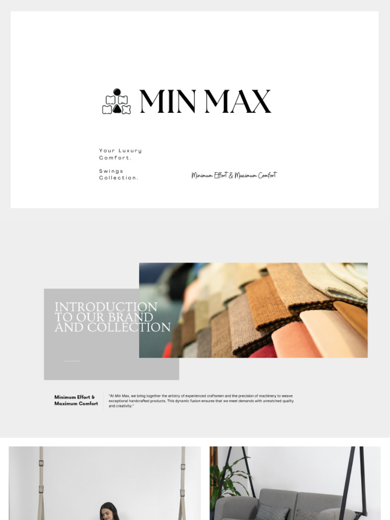 Min Max Swing Collection | PDF