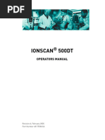 Manual Book IonScan 600 | PDF | Technology & Engineering