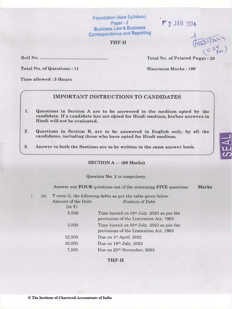 Law Pyq | PDF