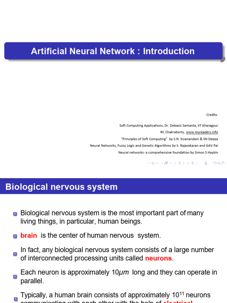 NN Introduction | PDF | Neuron | Nervous System NN Introduction | PDF | Neuron | Nervous System