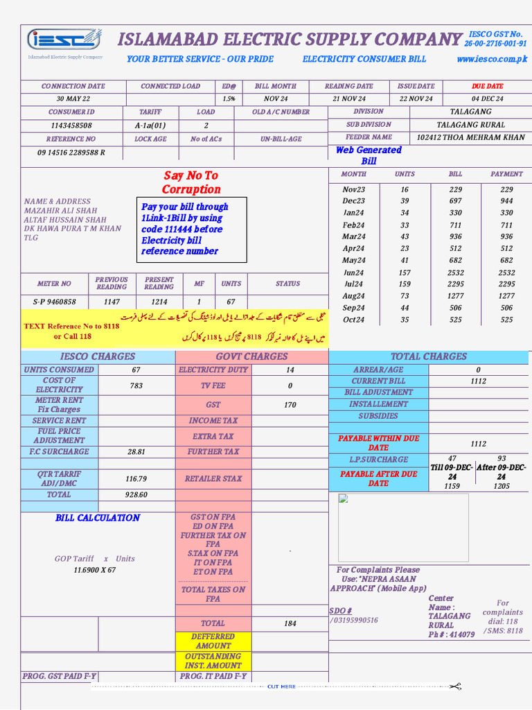 Bill (2) | PDF | Taxes | Fee