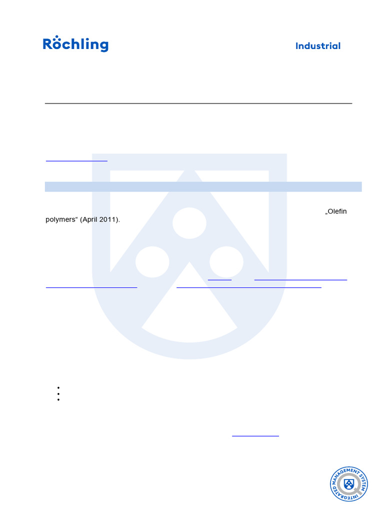 Polystone M Natural FDA Compliance | PDF