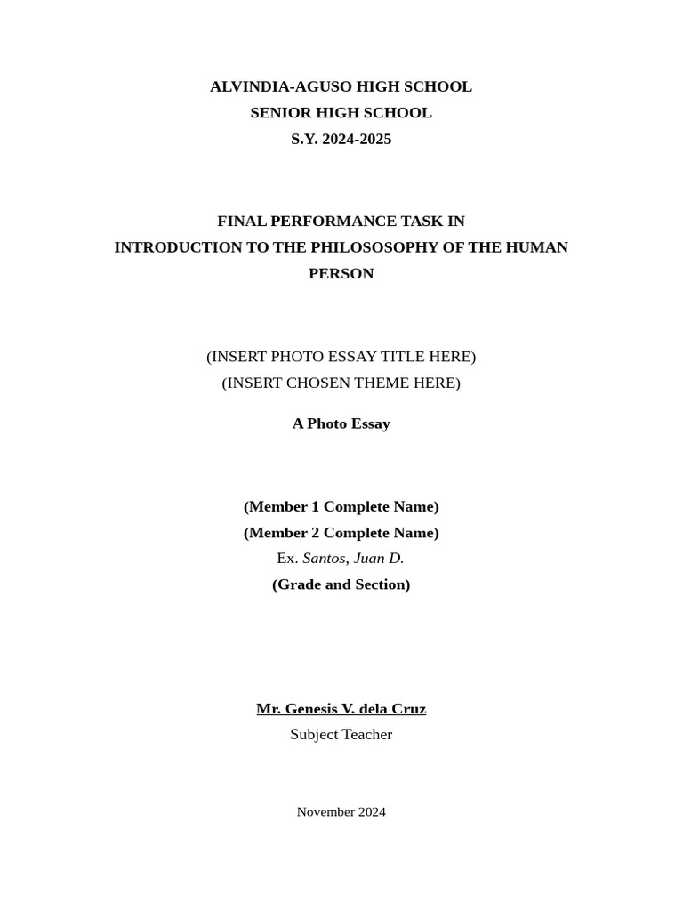 Photo Essay - Philo Final PT | PDF | Rice | Paddy Field