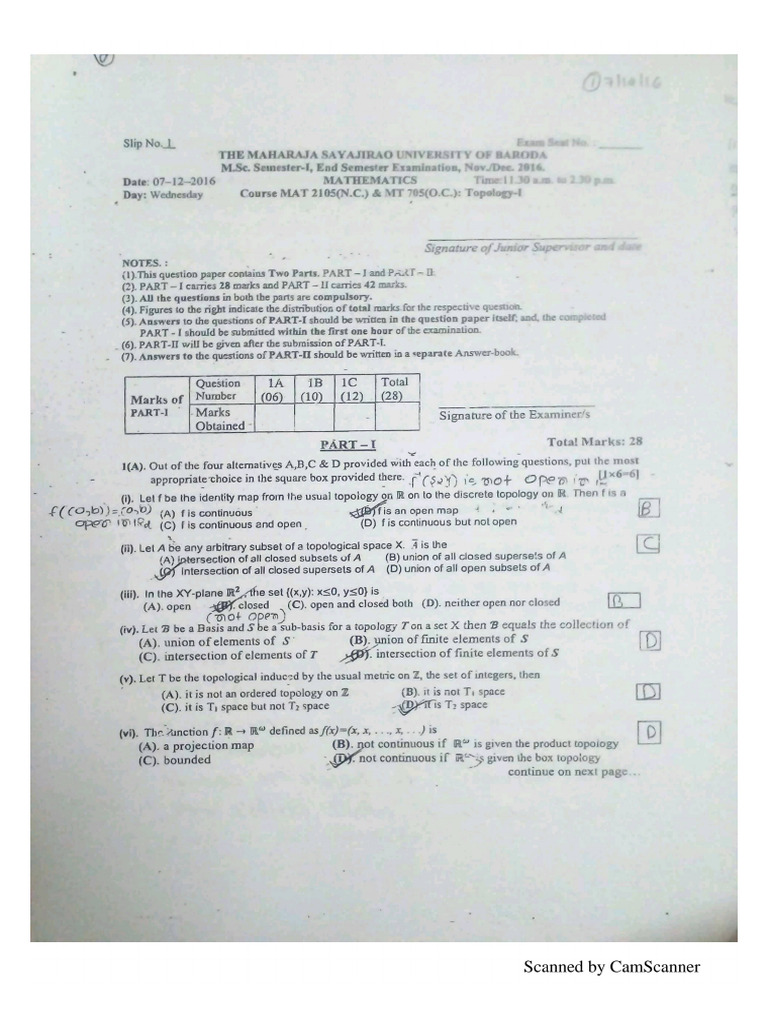Topology 1 Papers | PDF