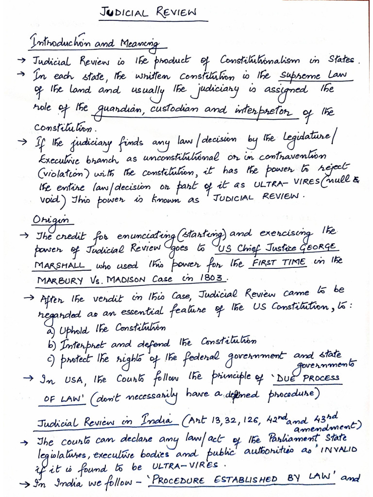 Judicial Review | PDF