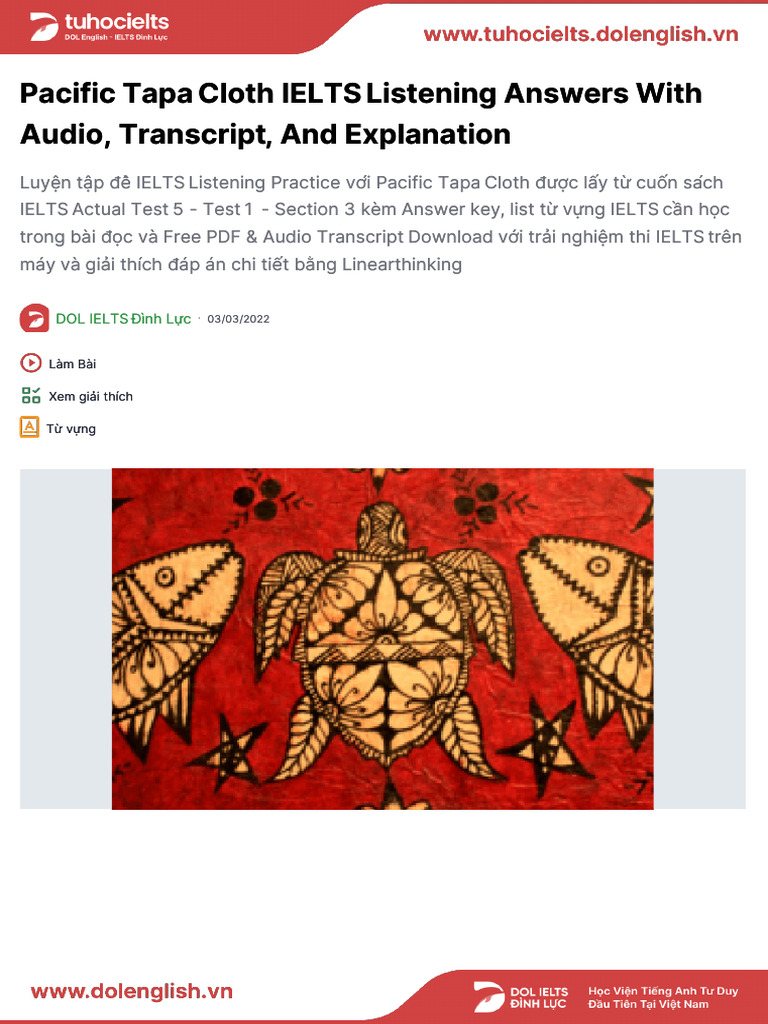 Pacific Tapa Cloth | PDF