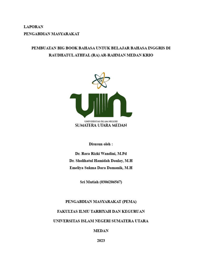 Pembuatan Big Book (1) | PDF