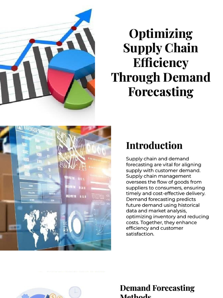 Wepik Optimizing Supply Chain Efficiency Through Demand Forecasting 20240622091216ayub | PDF