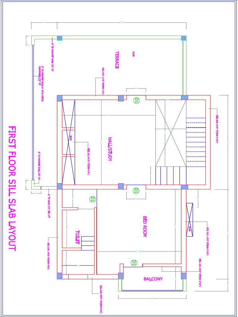 F.F SILL LEVEL LAYOUT | PDF