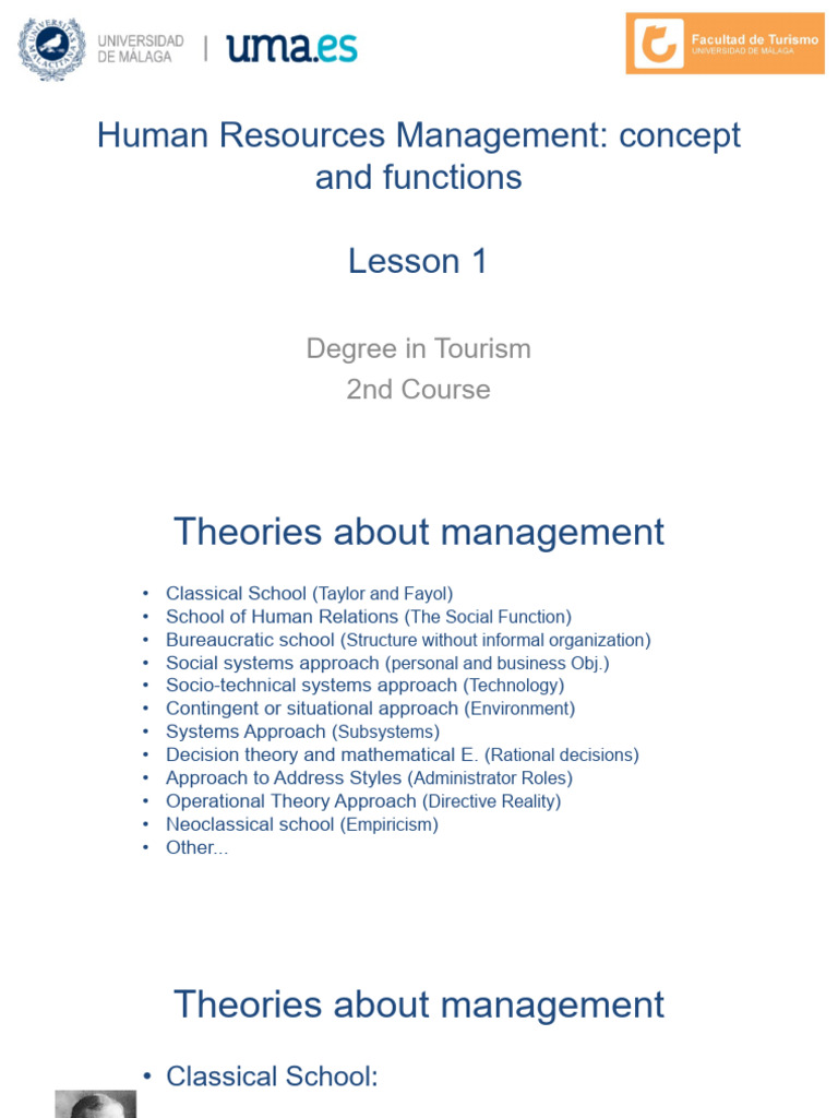 Slides - HR - L1 - Human Resources Management-Concept and Functions | PDF | Business