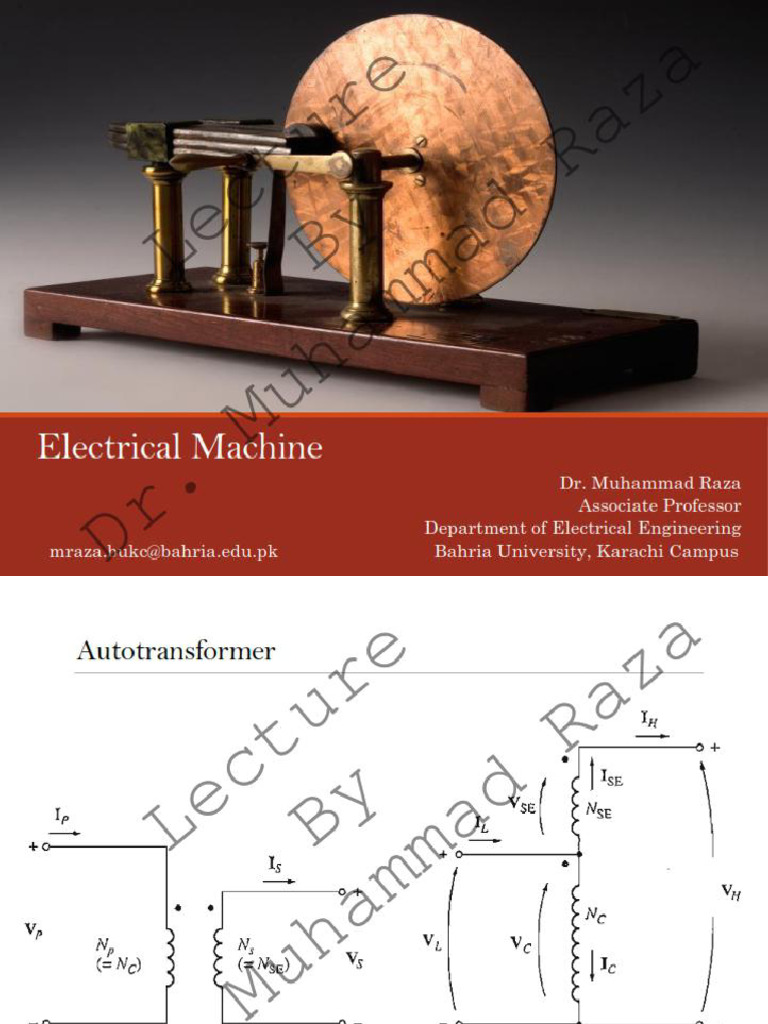 L8A Autotransformer and Three Phase System 19102024 104302am | PDF