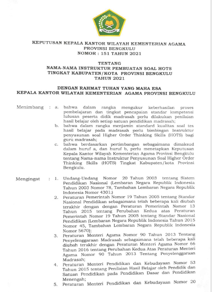 05 SK RELEVAN DEZA PEMBUAT SOAL | PDF