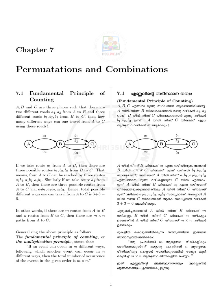 Permutations and Combinations | PDF | Functions And Mappings | Mathematics