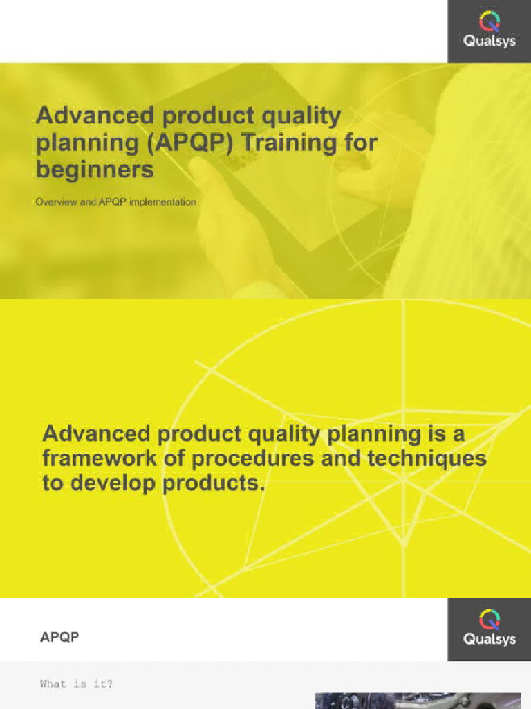 APQP - Training For Beginners | PDF
