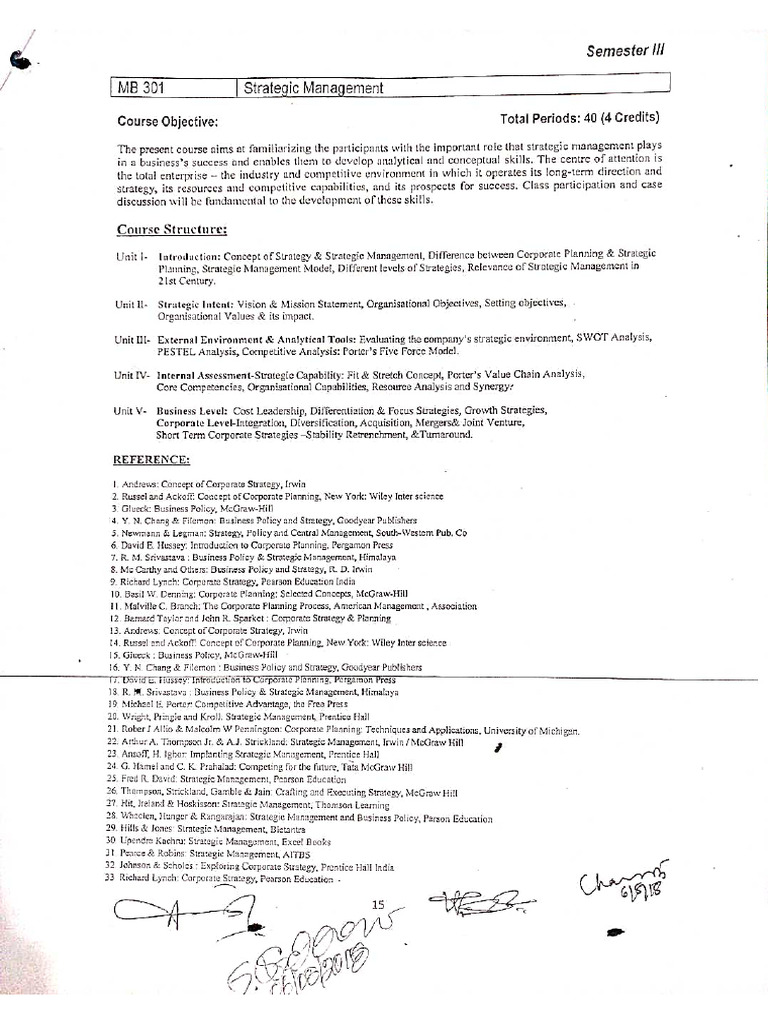 Syllabus MBA III Finance | PDF