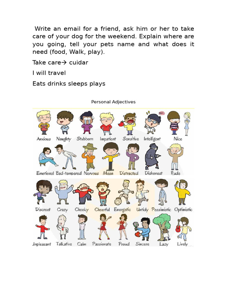 Personal adjectives | PDF