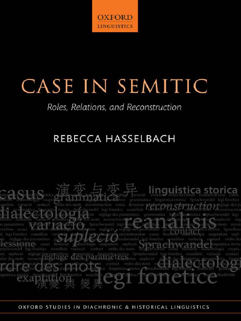 (Oxford Studies in Diachronic and Historical Linguistics) Rebecca ...