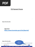 TDS Demand Payment Procedure for 26QB | PDF | Taxes | Taxation