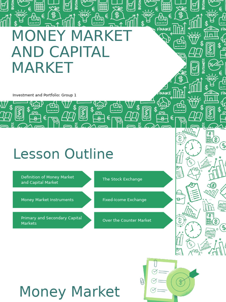 Money and Capital Market Reporting | PDF | Stocks | Securities (Finance)