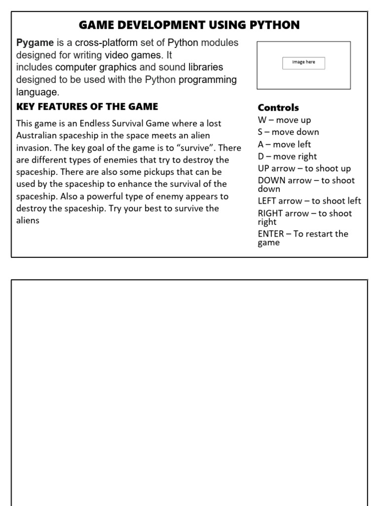 PyGame Project | PDF