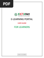 RTB Elearning User Guide | PDF