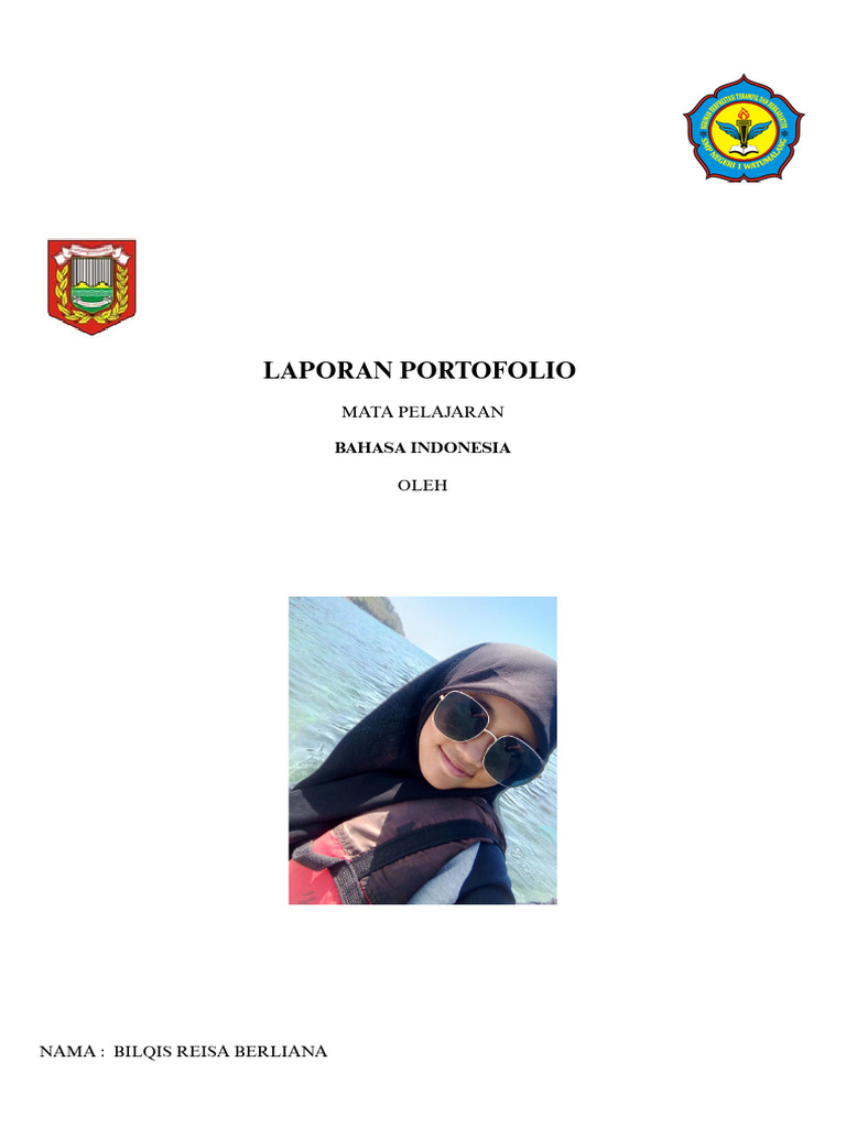 Laporan Portofolio Bahasa Indonesia Kls 9.Docx_20240930_164137_0000 | PDF