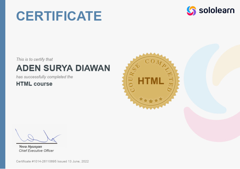 Sertifikat Coding | PDF