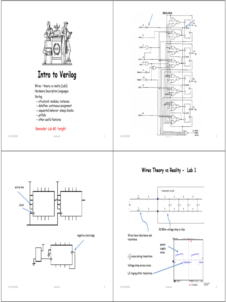 Verilog_Overzicht | PDF | Hardware Description Language | Electronics Verilog_Overzicht | PDF | Hardware Description Language | Electronics
