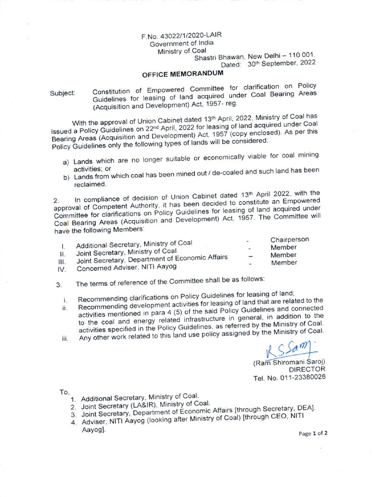 CBA Act Guidelines | PDF