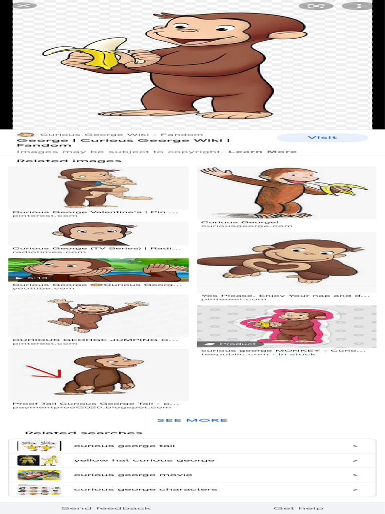 Monkey Curious George - Google Search | PDF