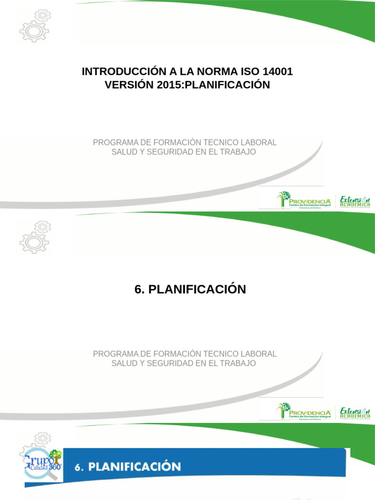 PLANIFICACIÓN | PDF