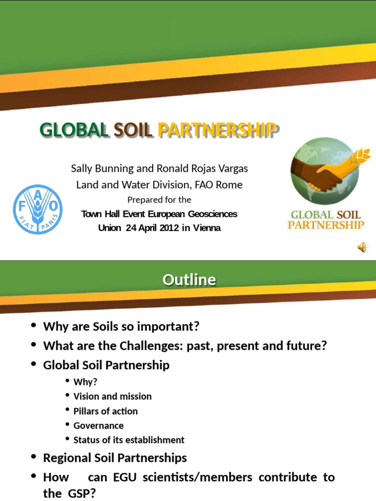 Global Soil Partnership Overview | PDF | Environmental Degradation ...