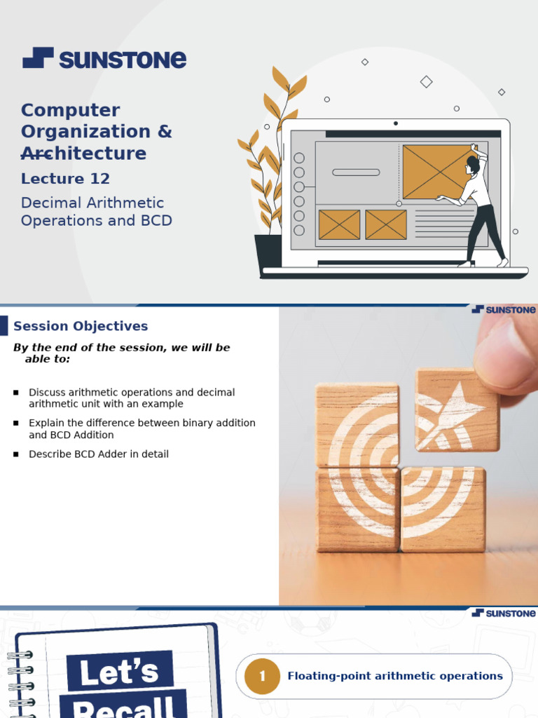 246094lecture 12 - Decimal Arithmetic Operations and BCD-1693891828368 ...