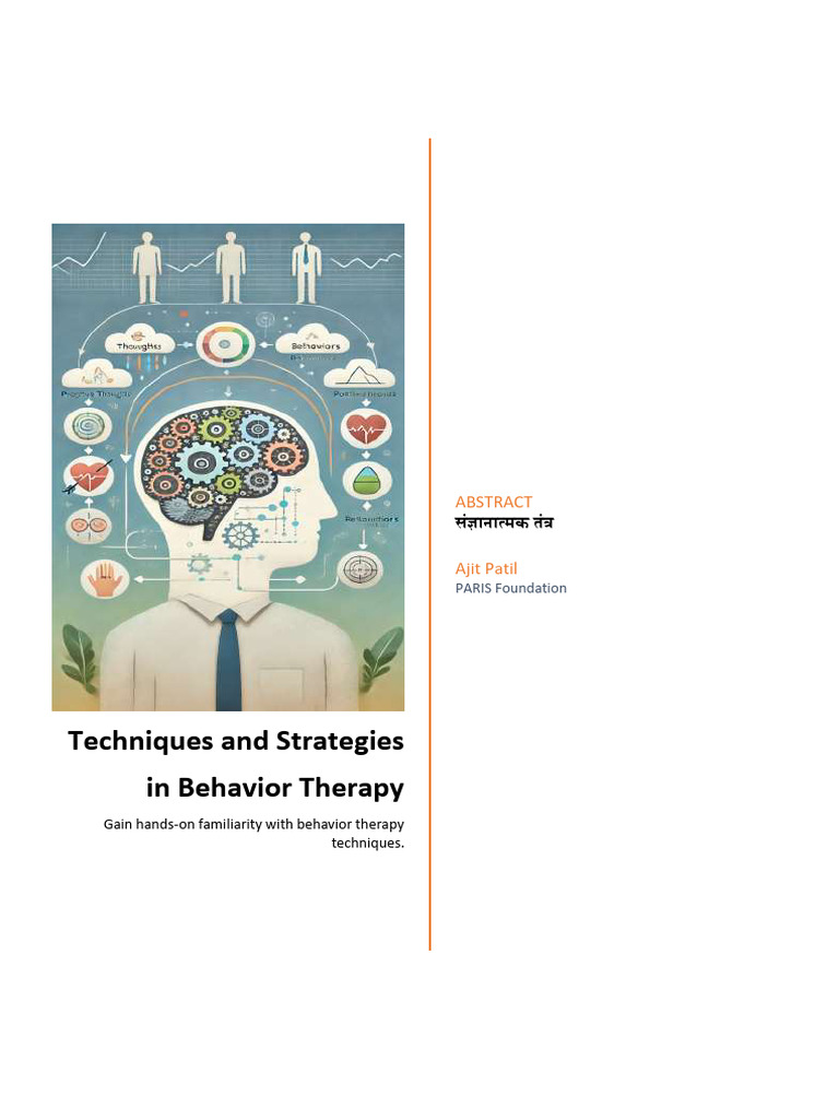 Behavioral Therapy - 5 CBT | PDF