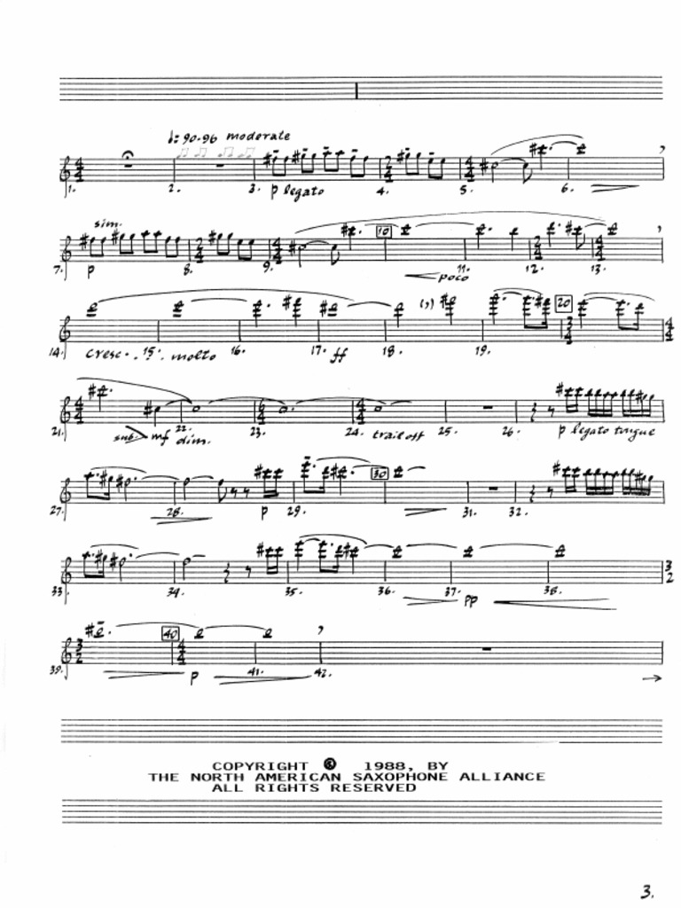 Maslanka Solo | PDF