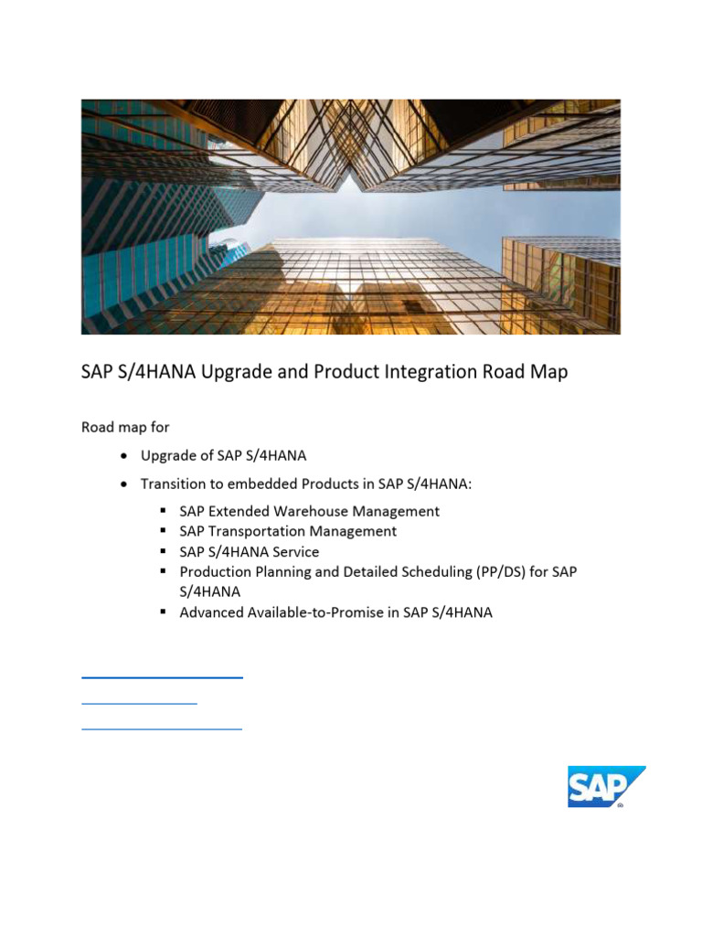 Upgrade Roadmap SAP S4HANA 22Q2 | PDF | Business Process | Computing