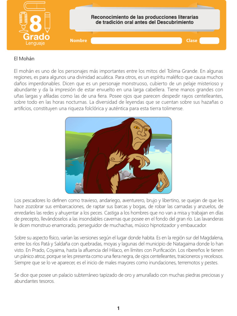 Leyenda-el-mohan | PDF