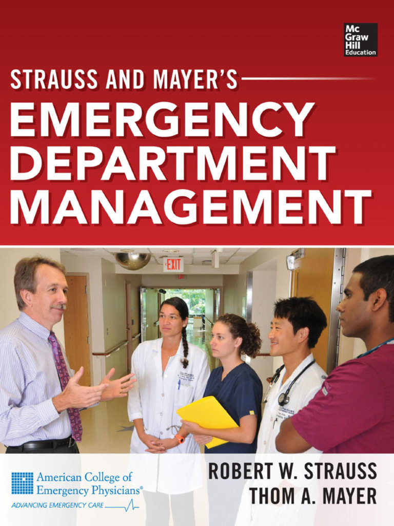 Emergency Department Management Guide | PDF | Trademark | Doctor Of ...