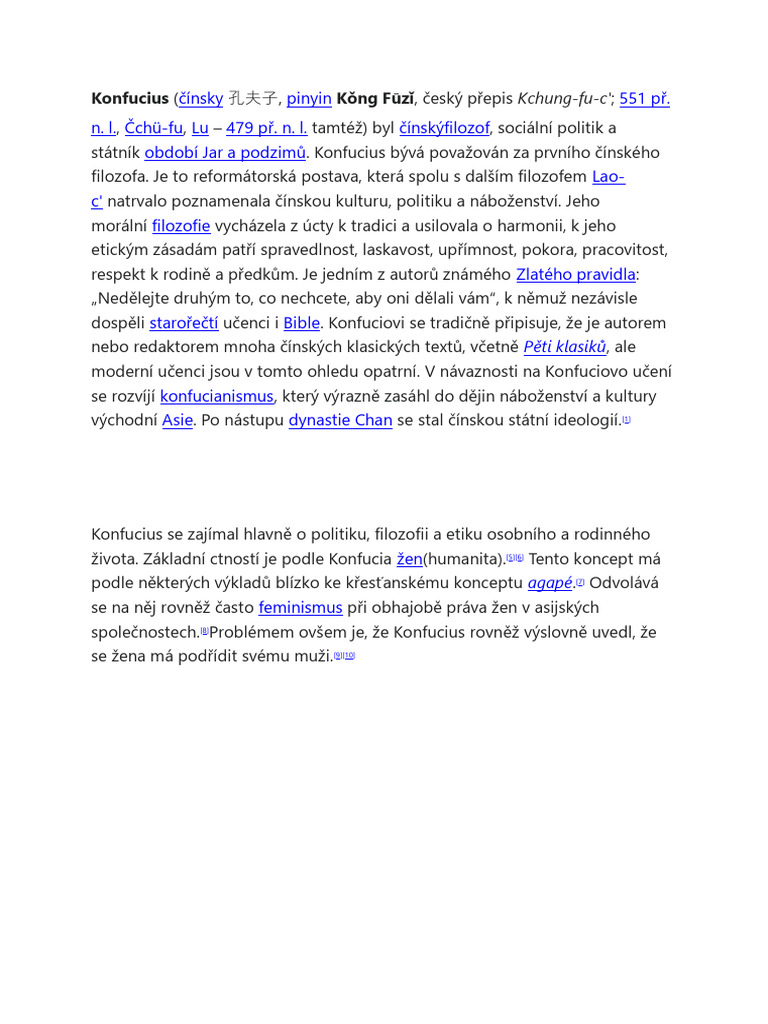 konfucius | PDF