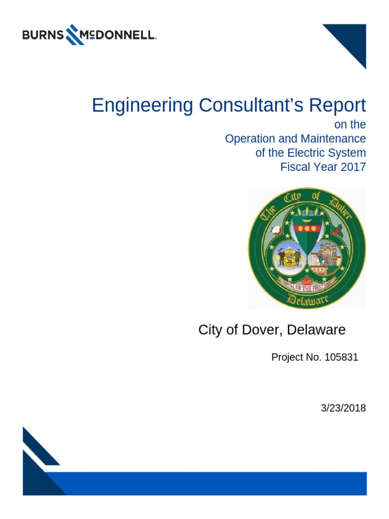 Engineering Consultant's Report | PDF | Power Station | Electric Power ...