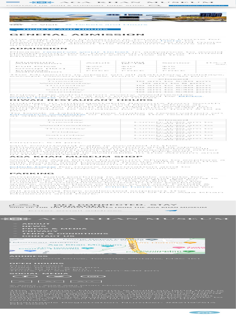 Aga Khan Museum | PDF