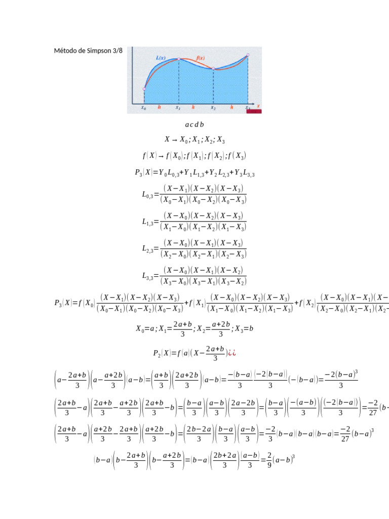 Método de Simpson 2 | PDF